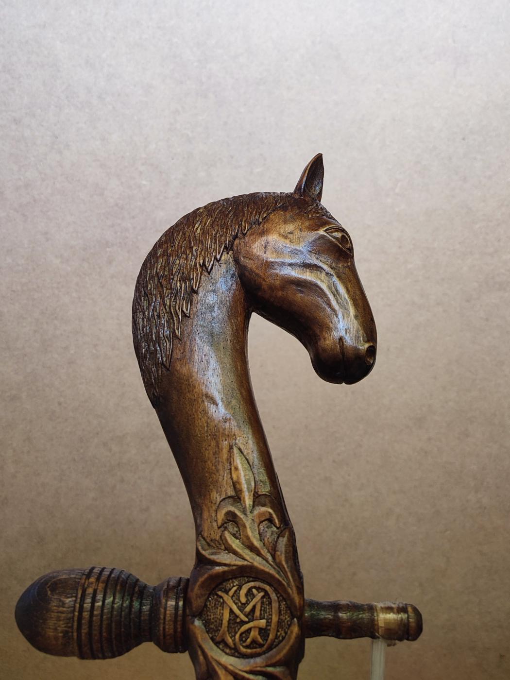 Gusle with horse (Marko Miljanov) | Gusle.me - Handcrafted Gusle ...
