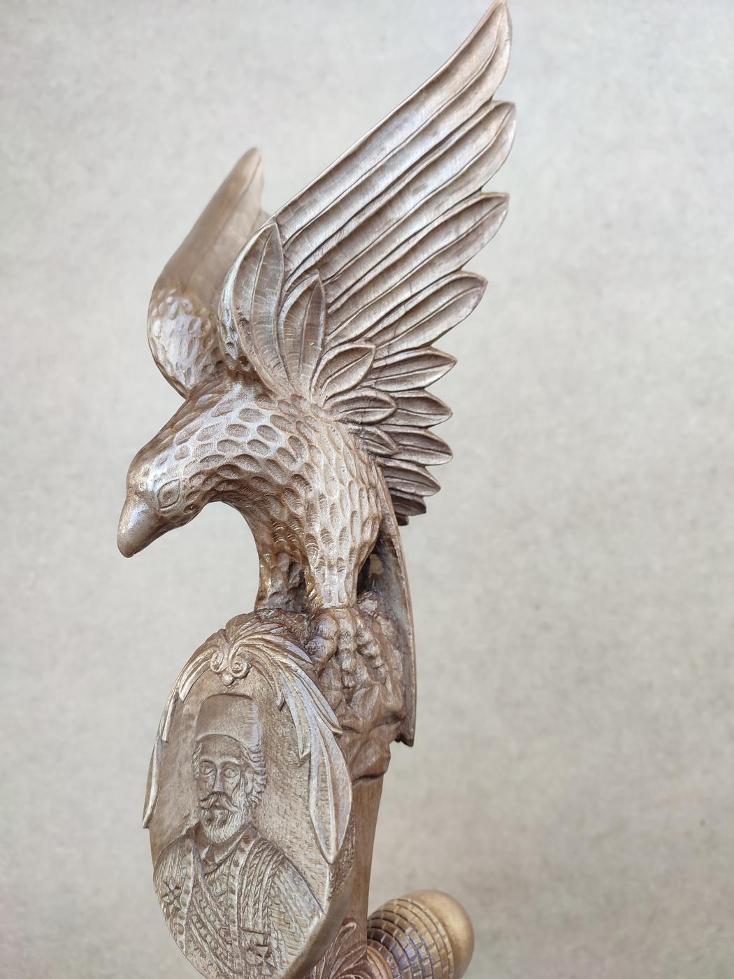 Gusle with an eagle (Njegoš, Vuk Karadžić, Ostrog Monastery) | Gusle.me ...