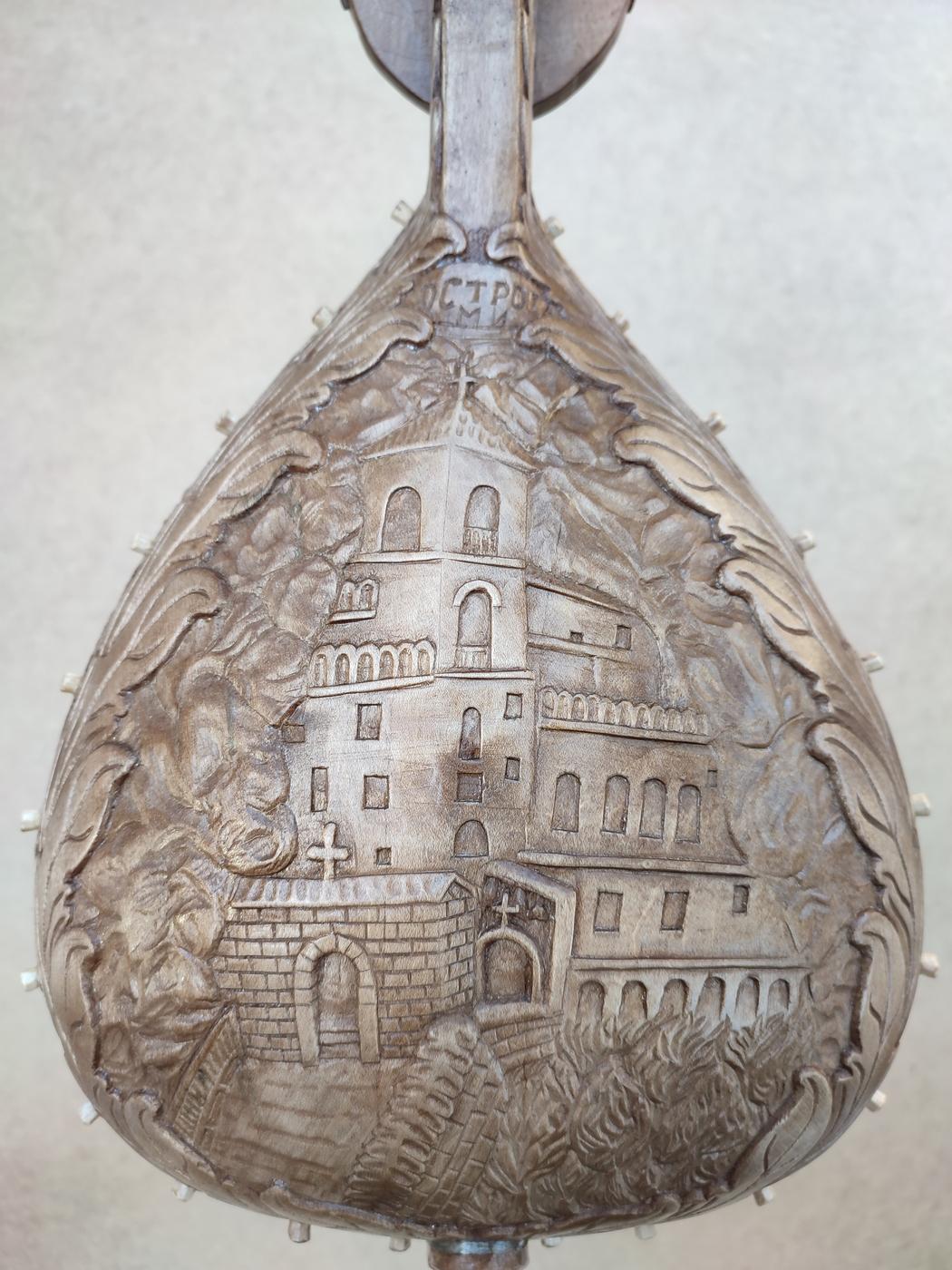 Gusle with an eagle (Njegoš, Vuk Karadžić, Ostrog Monastery) | Gusle.me ...