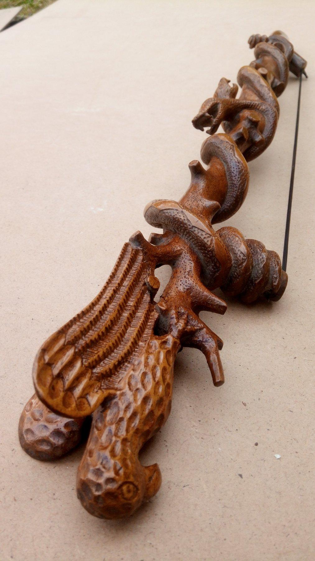 Gudalo sa 2 zmije i orlom | Gusle.me - prodaja gusala, Crna Gora ...